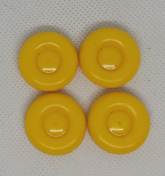 Set of four 1" plastic vintage toy wheels. Color your choice. – Classic ...