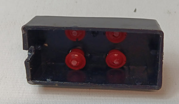 Original part of vintage toy remote control box Marked ARMS and 4 butt ...