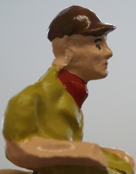 Vintage toy car driver plastic composition – Classic Tin Toy Co.