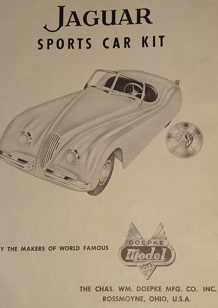 Doepke Jaguar and MG Model Axle Wheel Brackets Knuckles. – Classic Tin ...