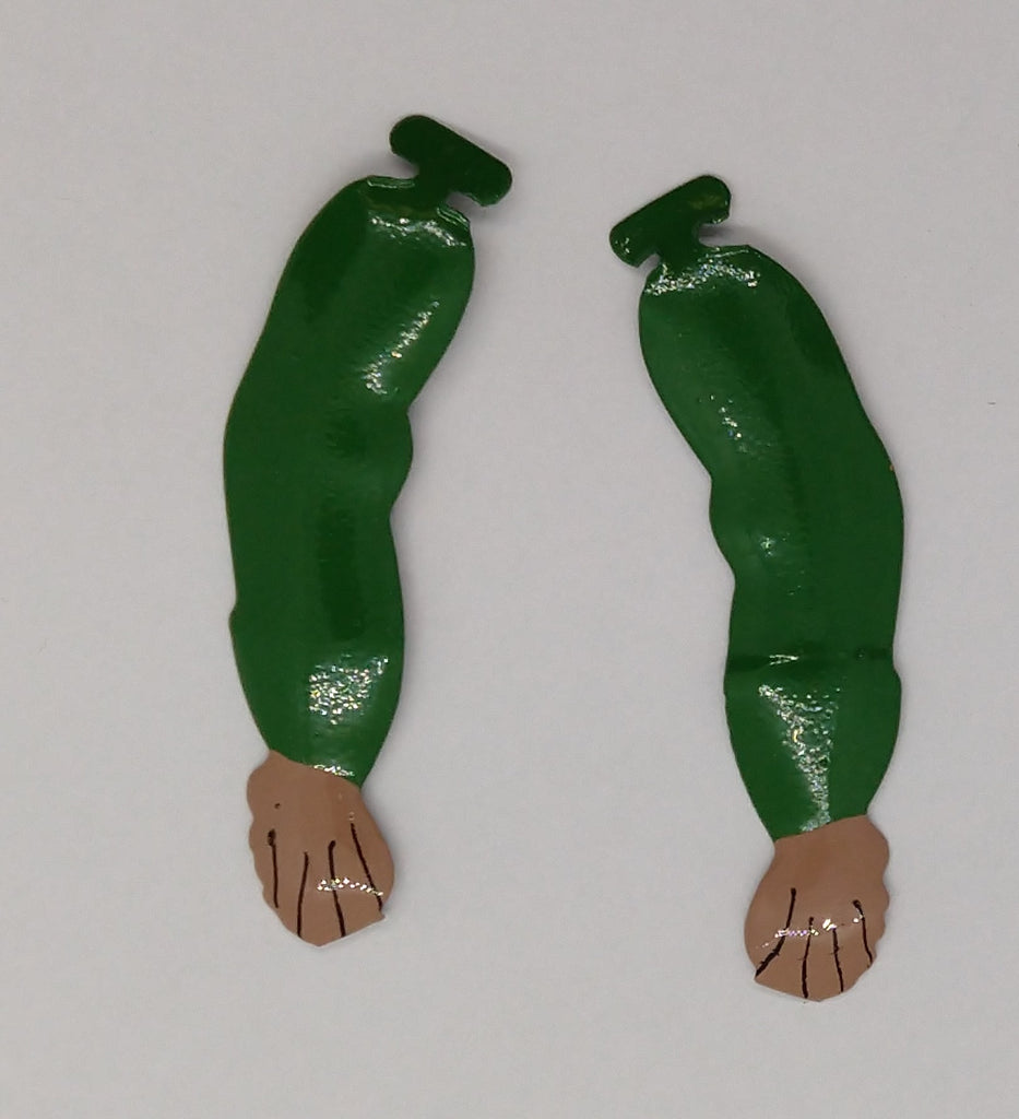 Vintage tin toy arms, multiple colors. 2" – Classic Tin Toy Co.